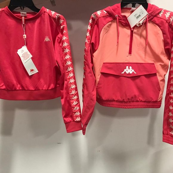 Kappa | Jackets & Coats | Nwt Kappa 2 Piece Set Crop Sweater Top And ...